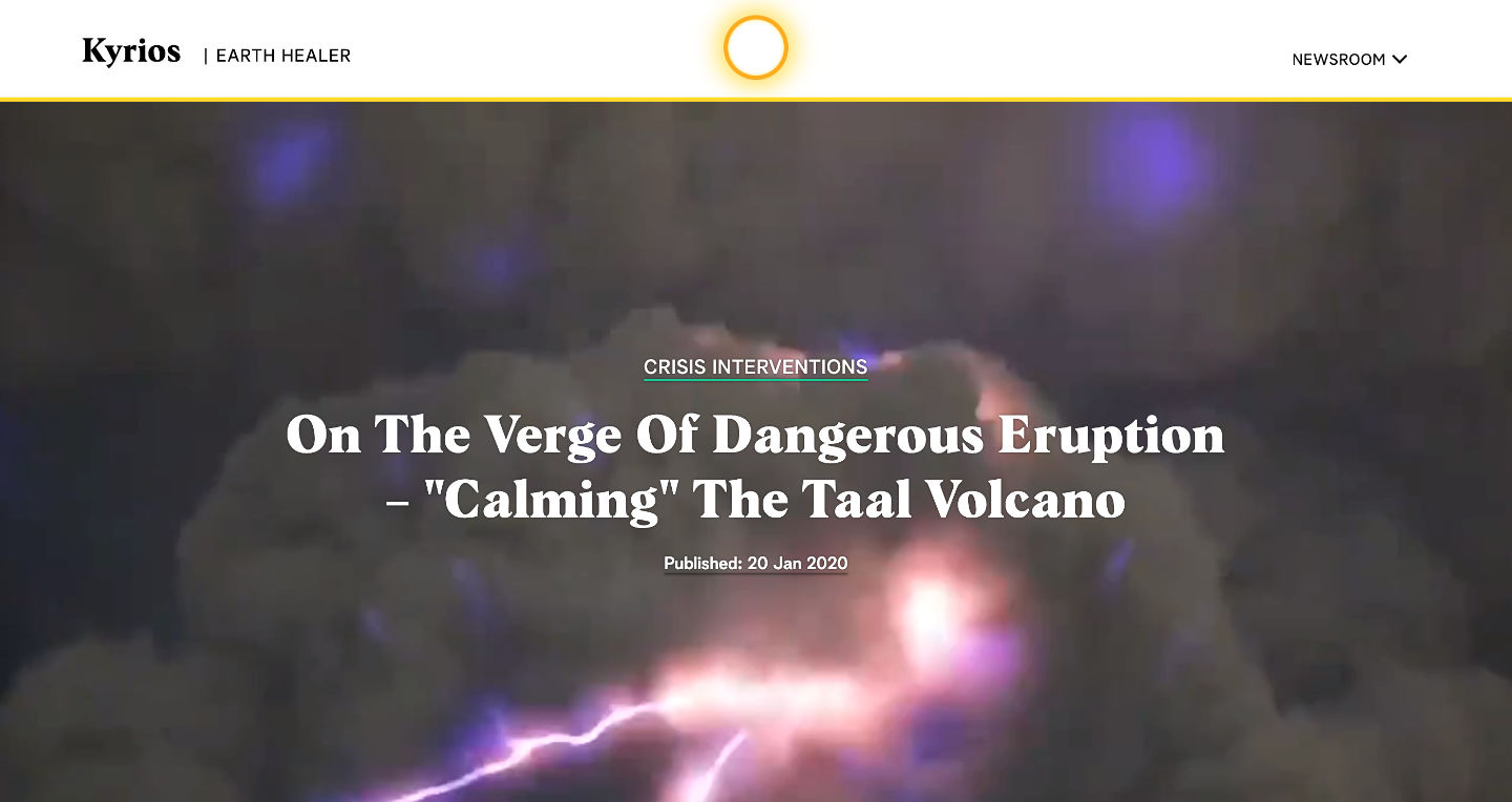 On The Verge Of Dangerous Eruption – “Calming” The Taal Volcano ...